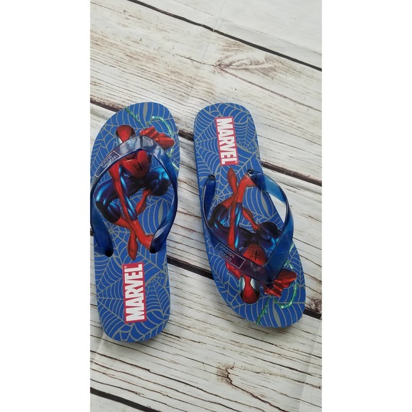 Universal | Shoes | Spider Man Universal Studios Marvel Flip Flop ...